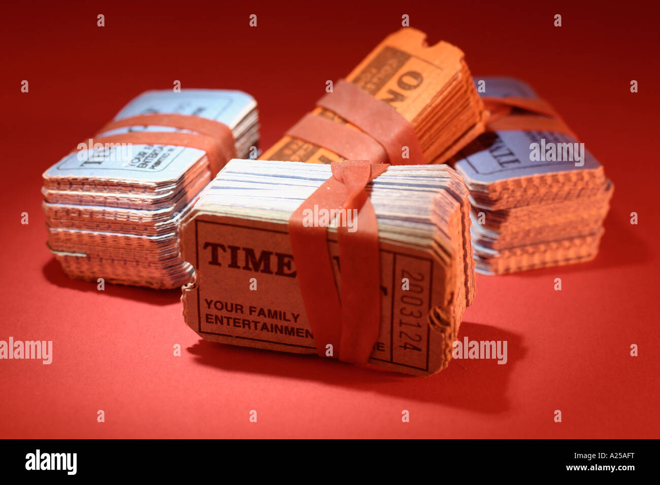 Game Machine Tickets Stock Photo - Alamy