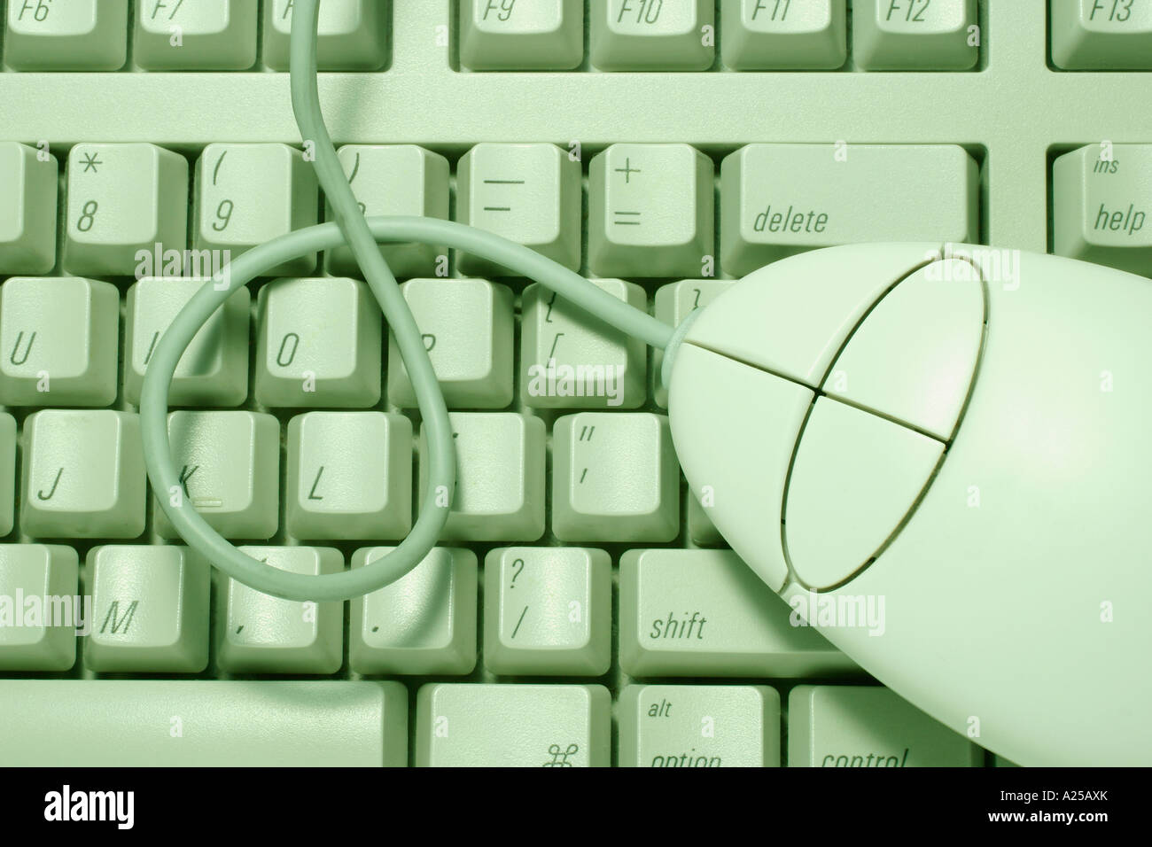 Computer Mouse and Keyboard Stock Photo - Alamy