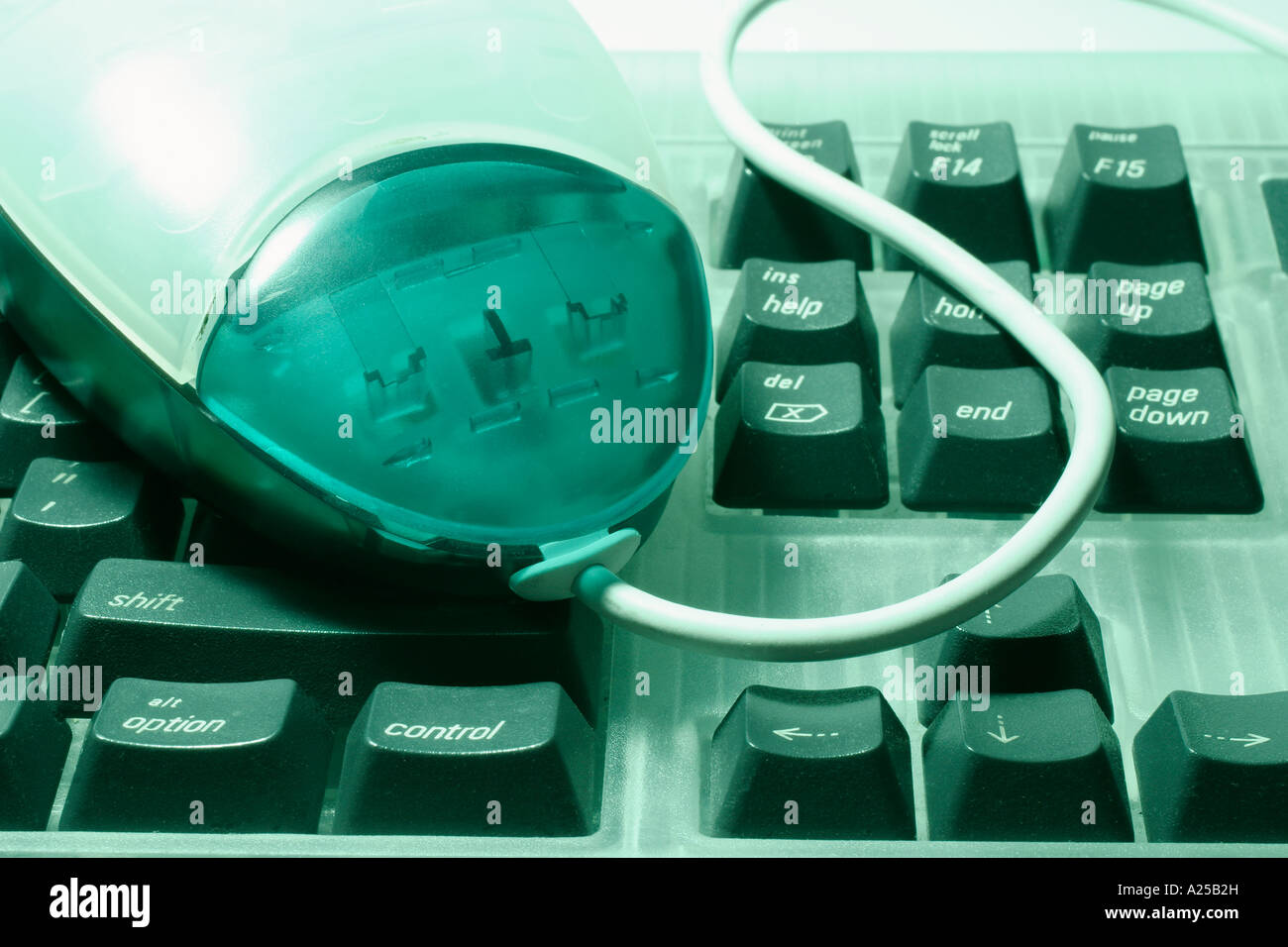 Computer Mouse and Keyboard Stock Photo - Alamy