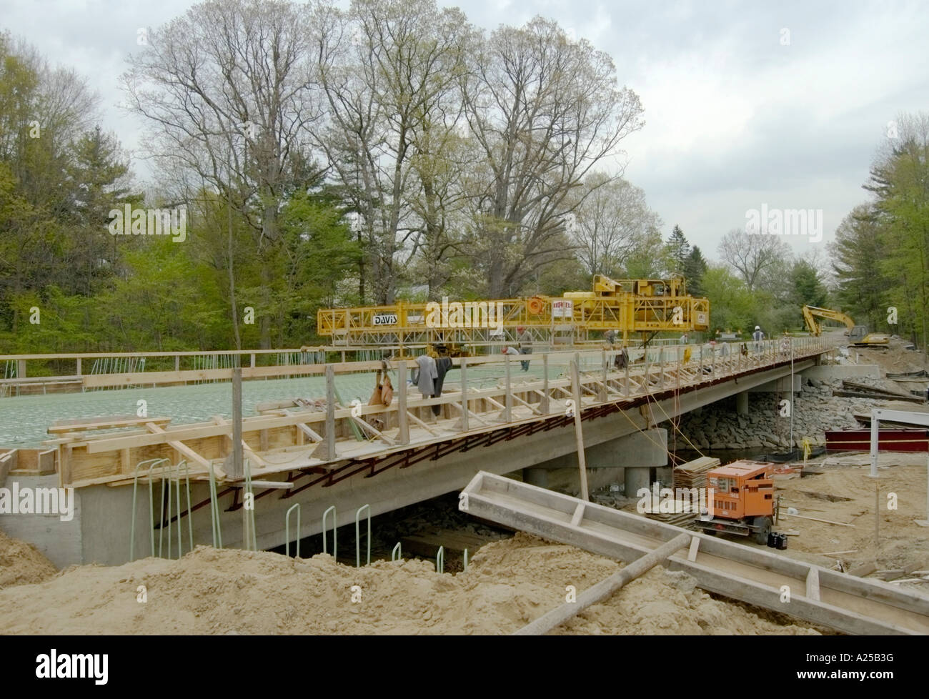 Bridge construction open new road hi-res stock photography and images ...