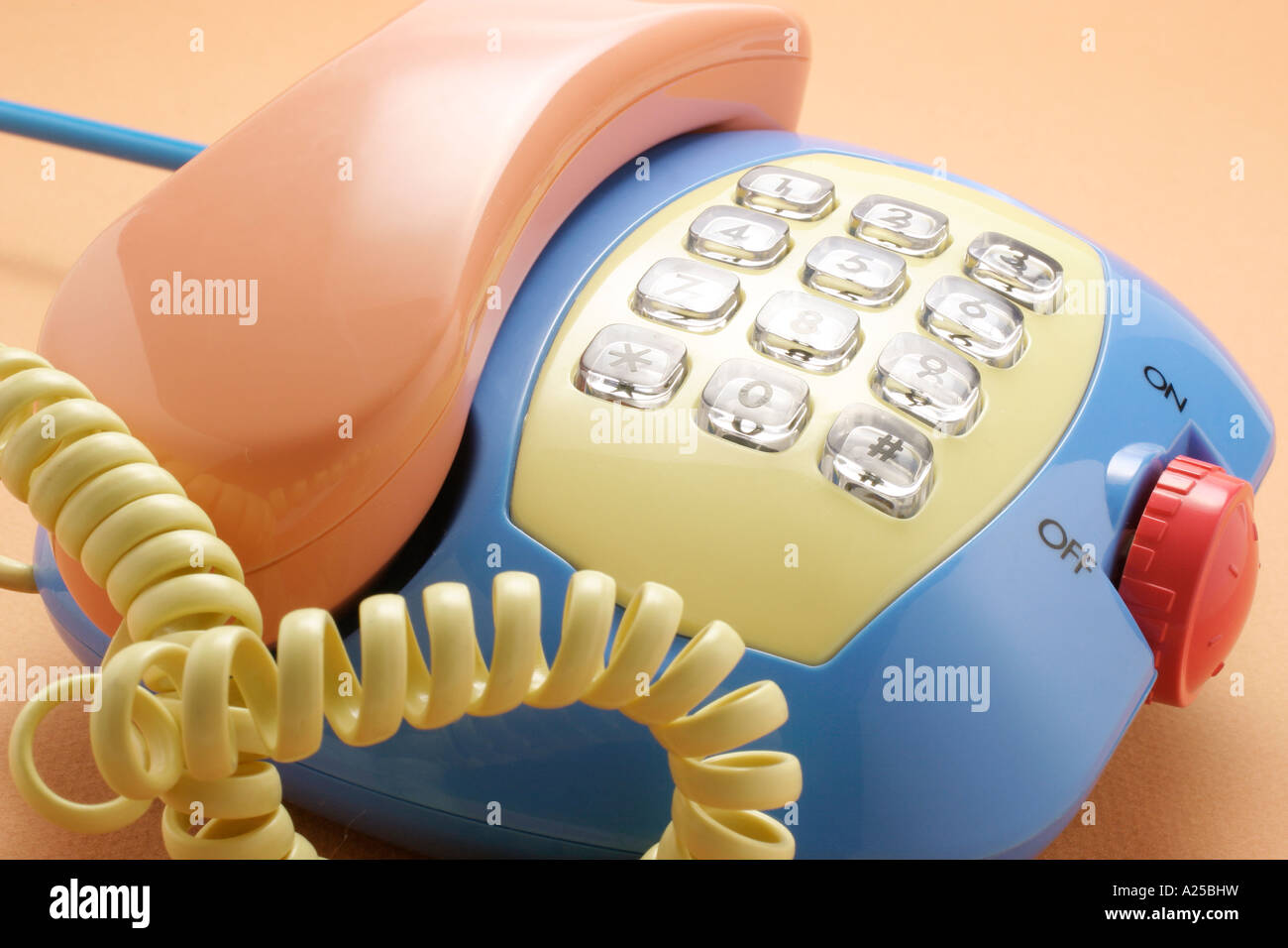 Plastic toy phone hi-res stock photography and images - Alamy