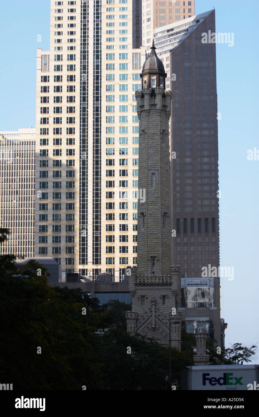 Chicago Water Tower Stock Photo - Alamy
