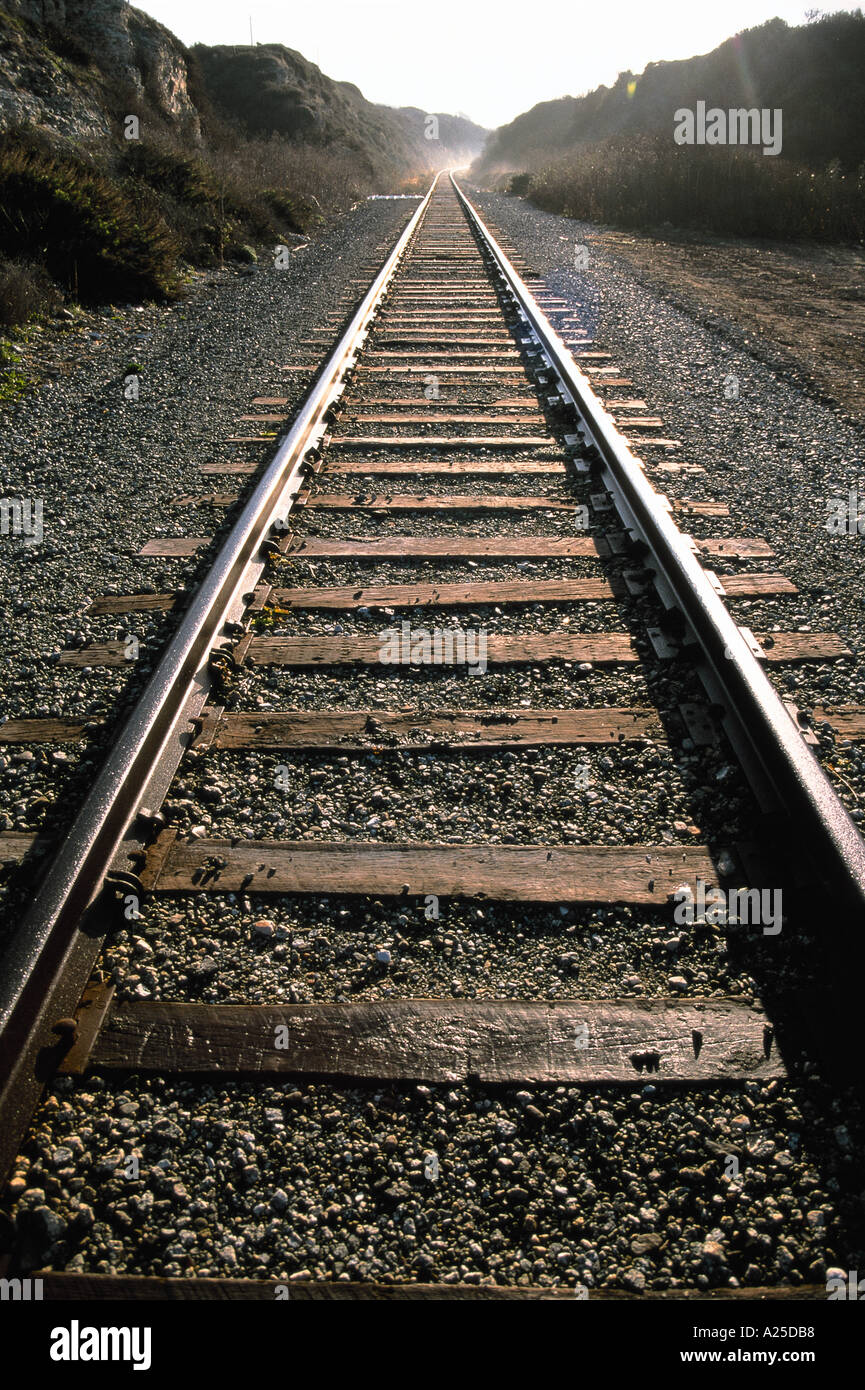 Parallel with the running rails hi-res stock photography and images - Alamy