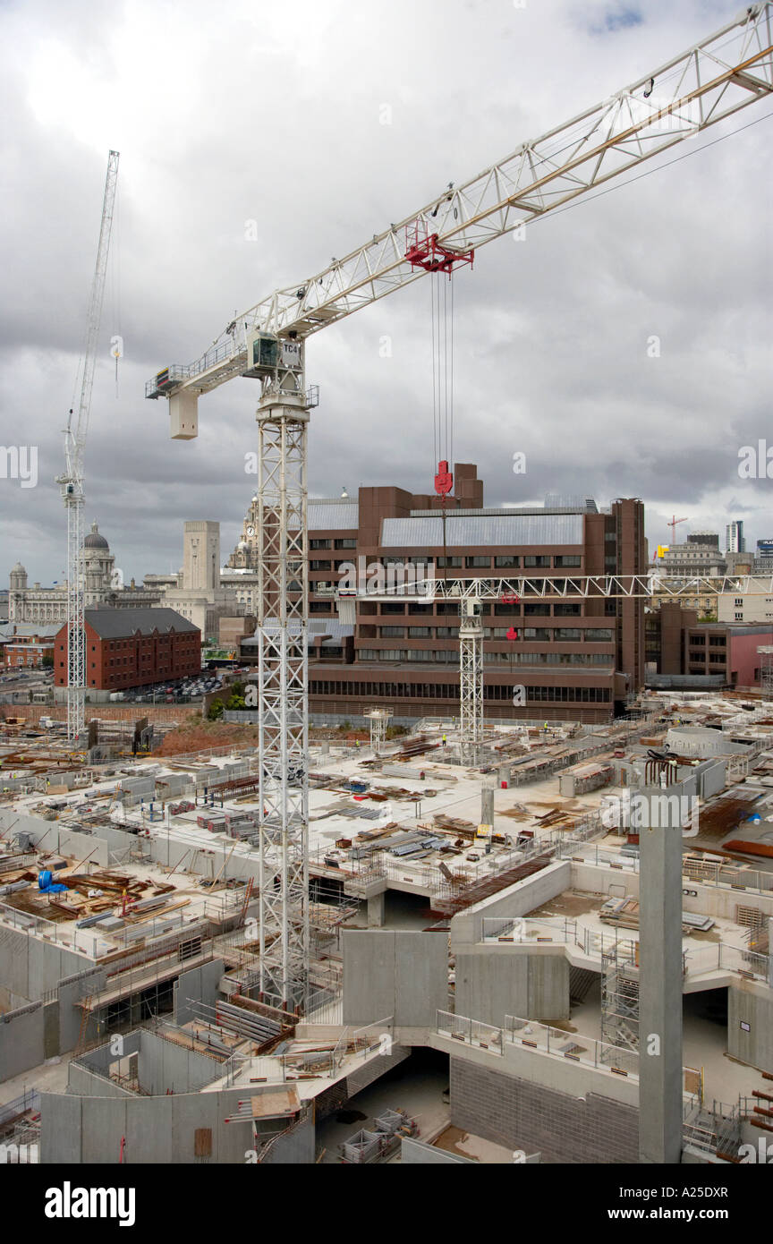 Building construction in liverpool city hi-res stock photography and ...