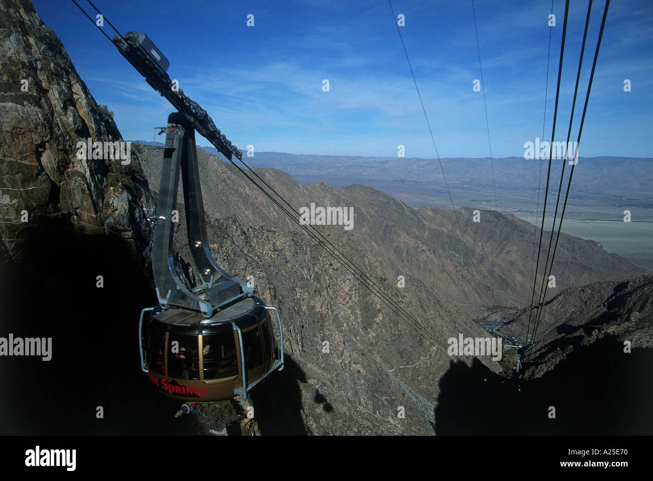 TRAMWAY PALM SPRINGS CALIFORNIA USA Stock Photo - Alamy