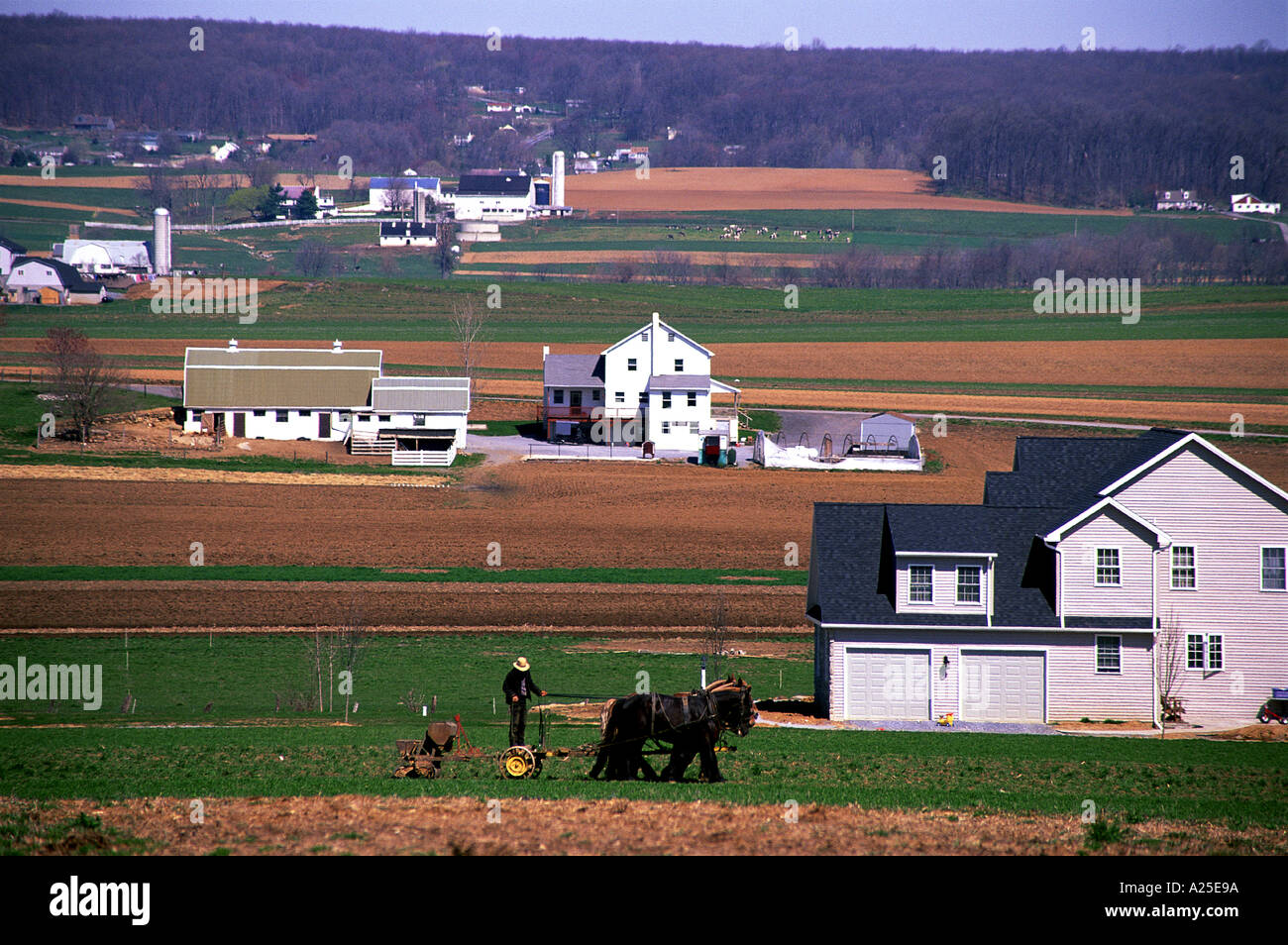 Amish house houses hi-res stock photography and images - Alamy