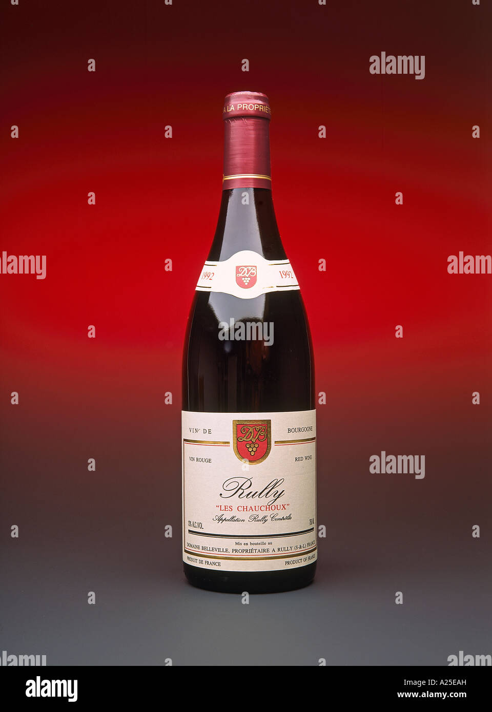 Rully Red Wine Stock Photo - Alamy