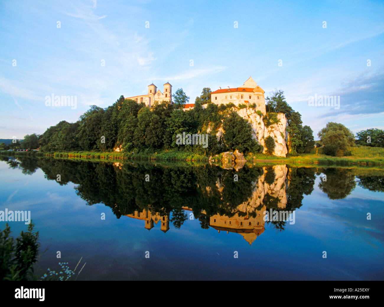 Benedictine Abbey in Tyniec Monastery is one of the oldest in Poland ...