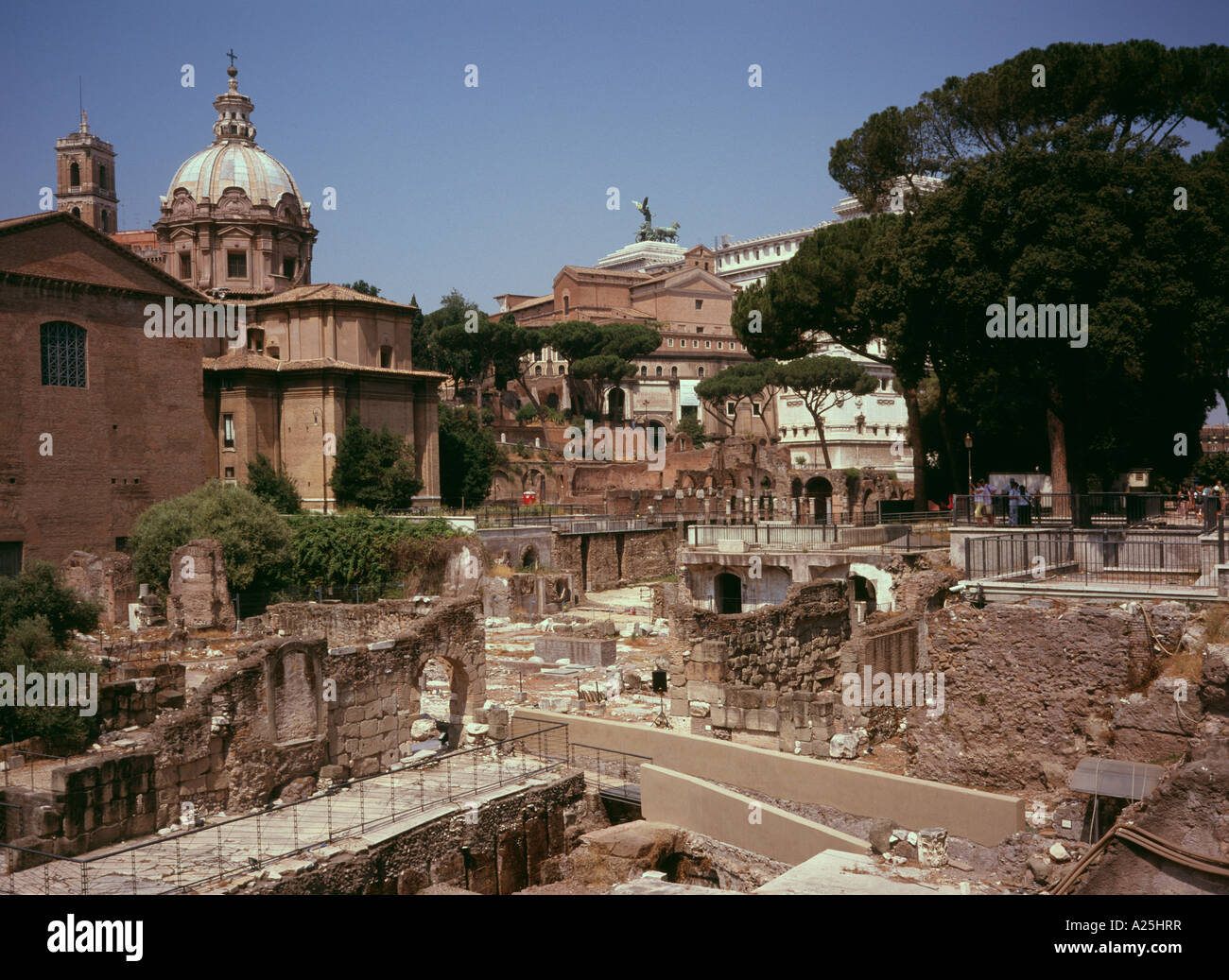 Forum Romanum in Rome Stock Photo - Alamy