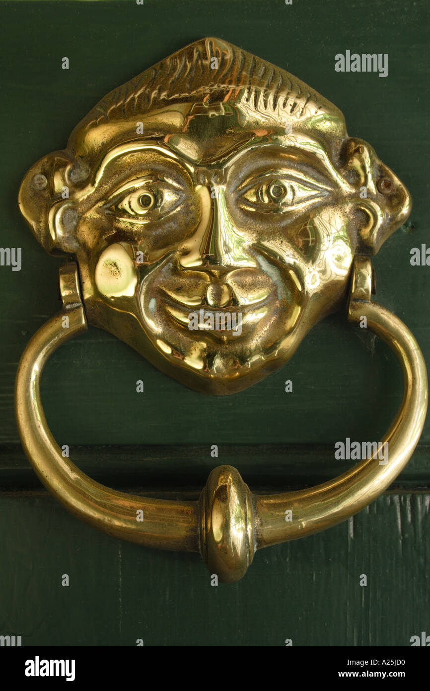 Human face knocker hi-res stock photography and images - Alamy