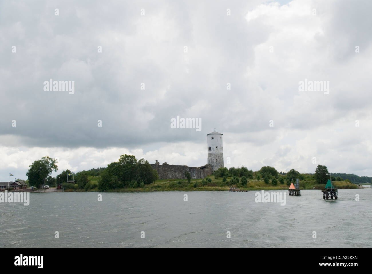 Stegeborg castle in Sweden Stock Photo - Alamy