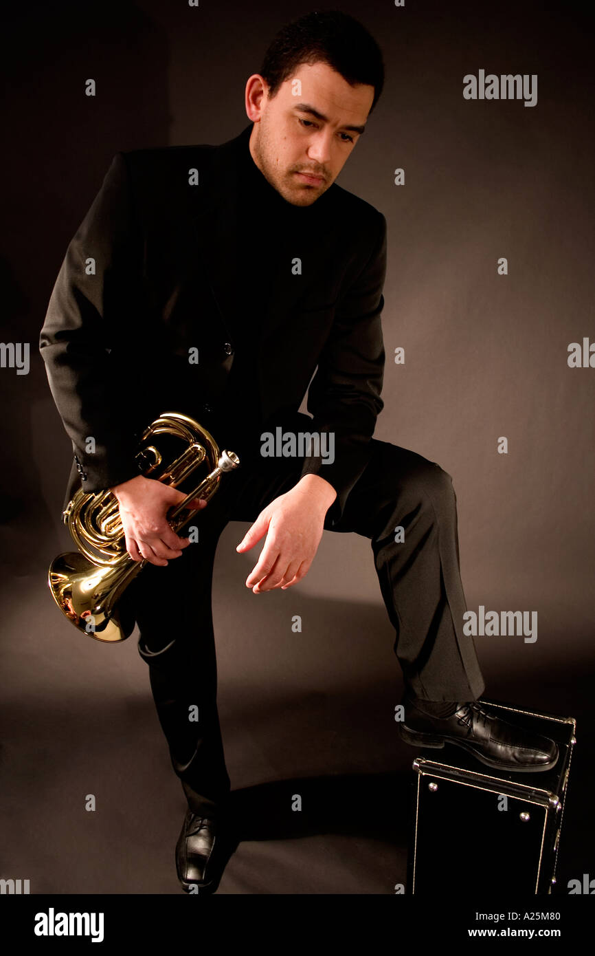 Jazz man hi-res stock photography and images - Alamy