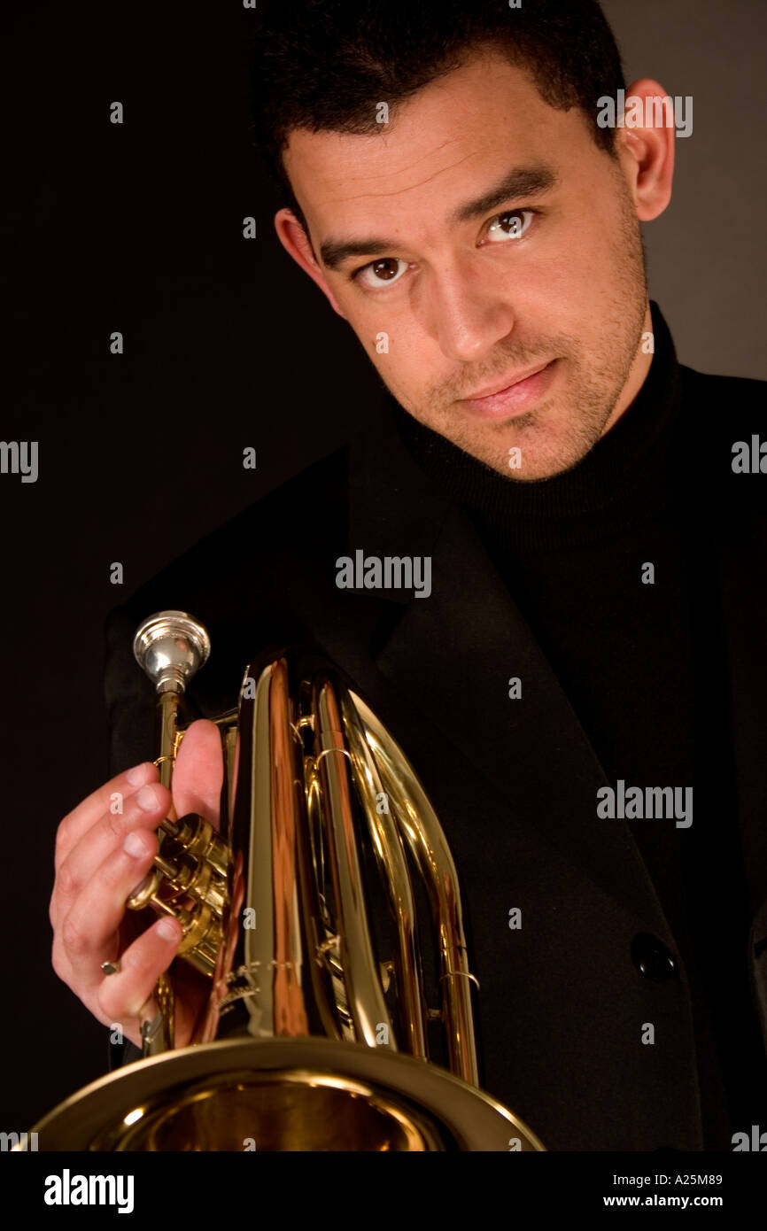 Blue note jazz trumpet hi-res stock photography and images - Alamy