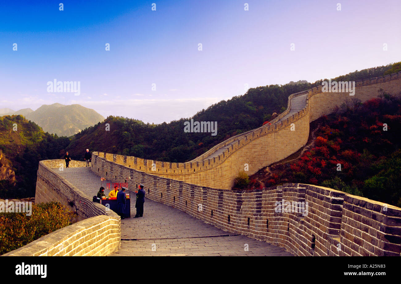 Great Wall of China Badaling Beijing China Stock Photo - Alamy