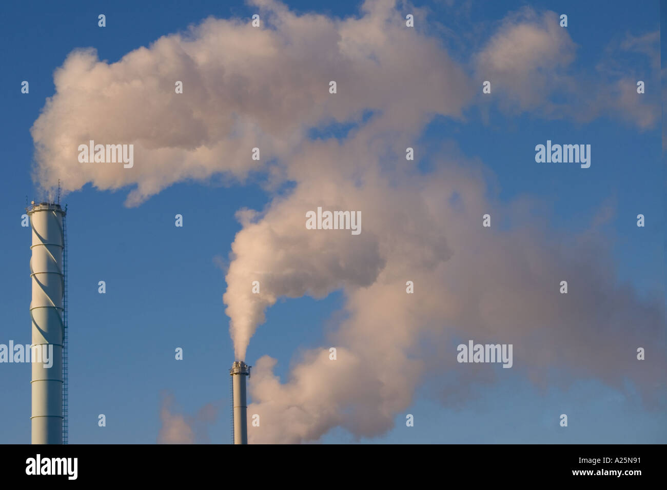 Air pollution from chimneys large hi-res stock photography and images ...