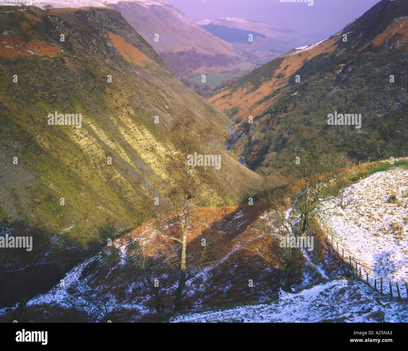 Dylife gorge hi-res stock photography and images - Alamy