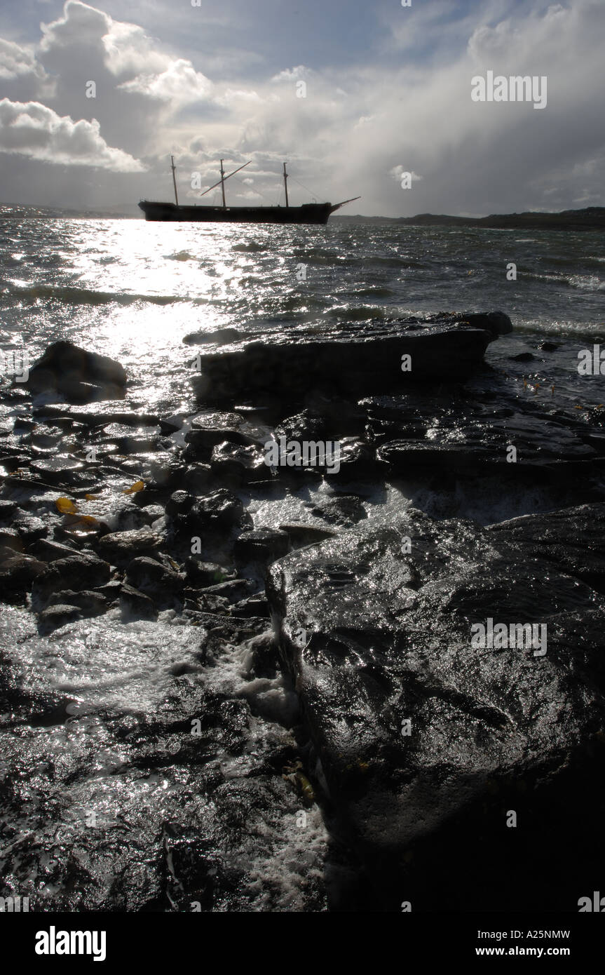 boat ship view landscape falkland island war memorial anniversary life ...