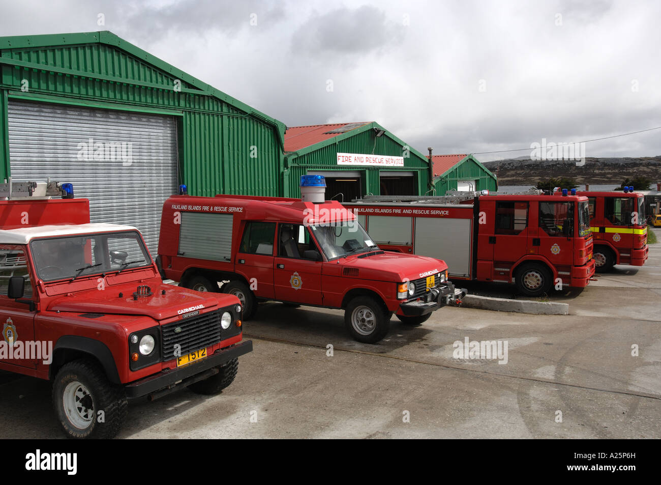 Land Rover Fire Engine High Resolution Stock Photography and Images - Alamy