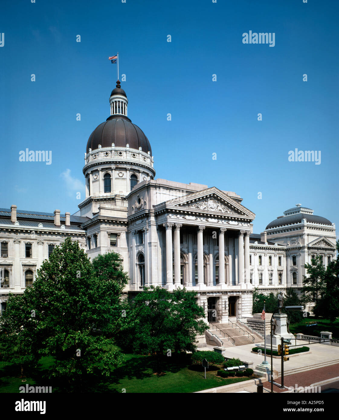 Indiana state capitol hi-res stock photography and images - Alamy