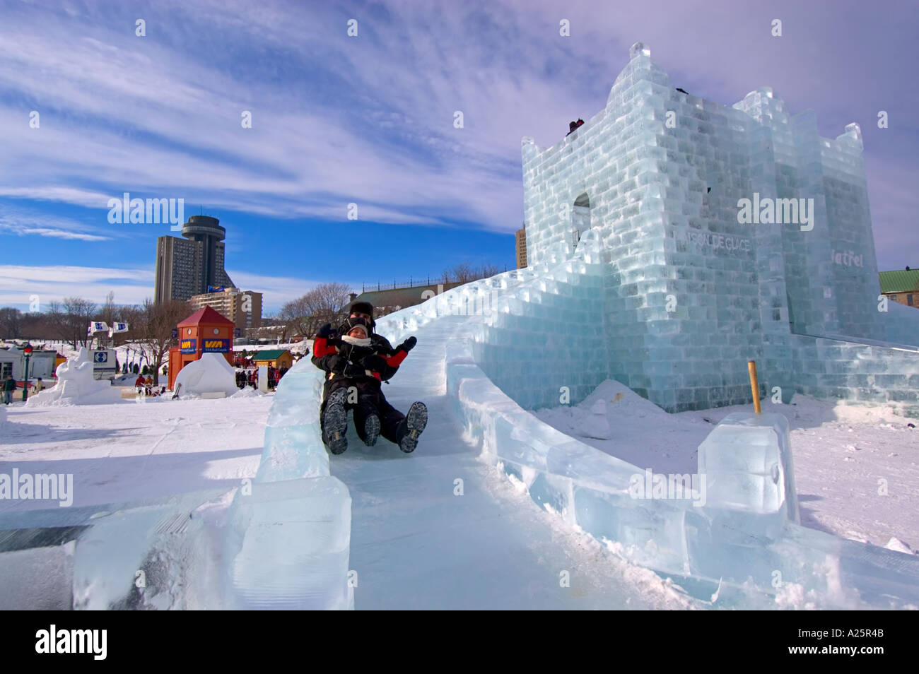 Quebec Winter Carnival Ice Hotel