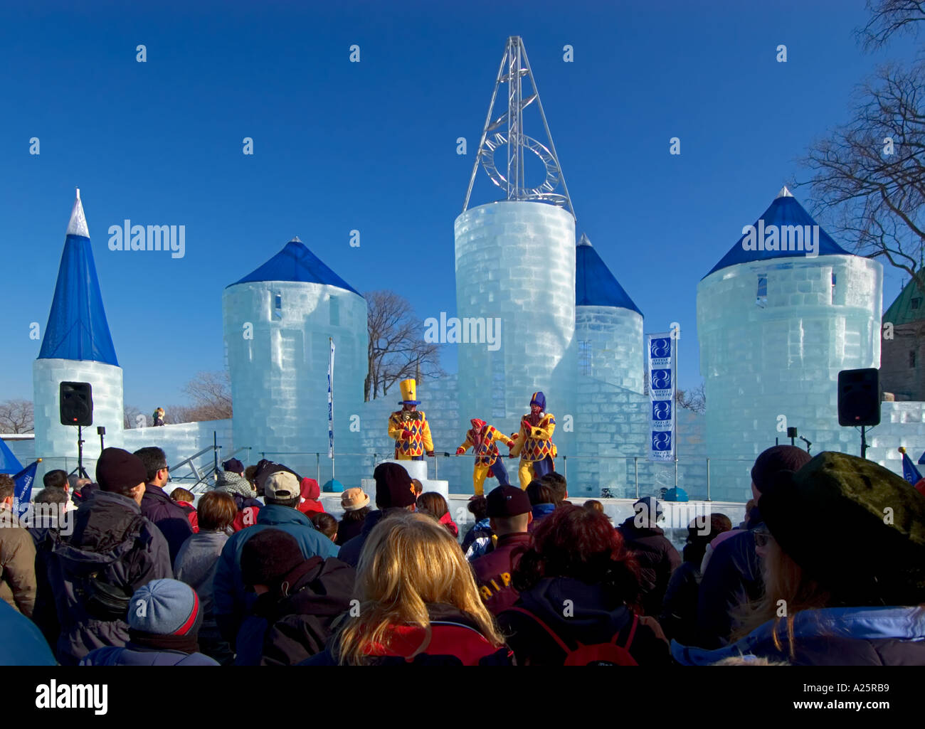 Quebec city winter carnival hi-res stock photography and images - Alamy