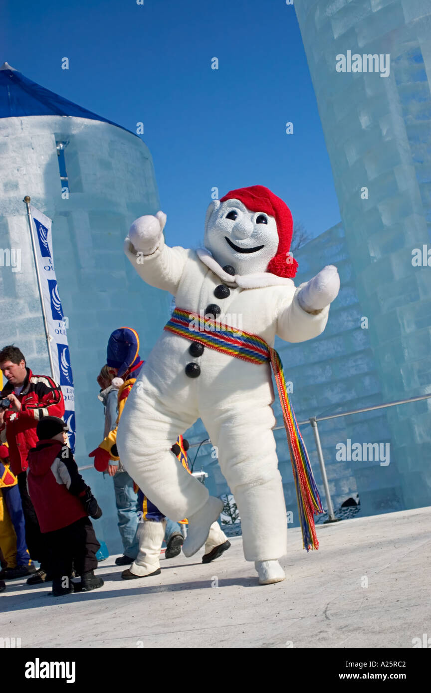 Bonhomme quebec carnival ice palace hi-res stock photography and images ...