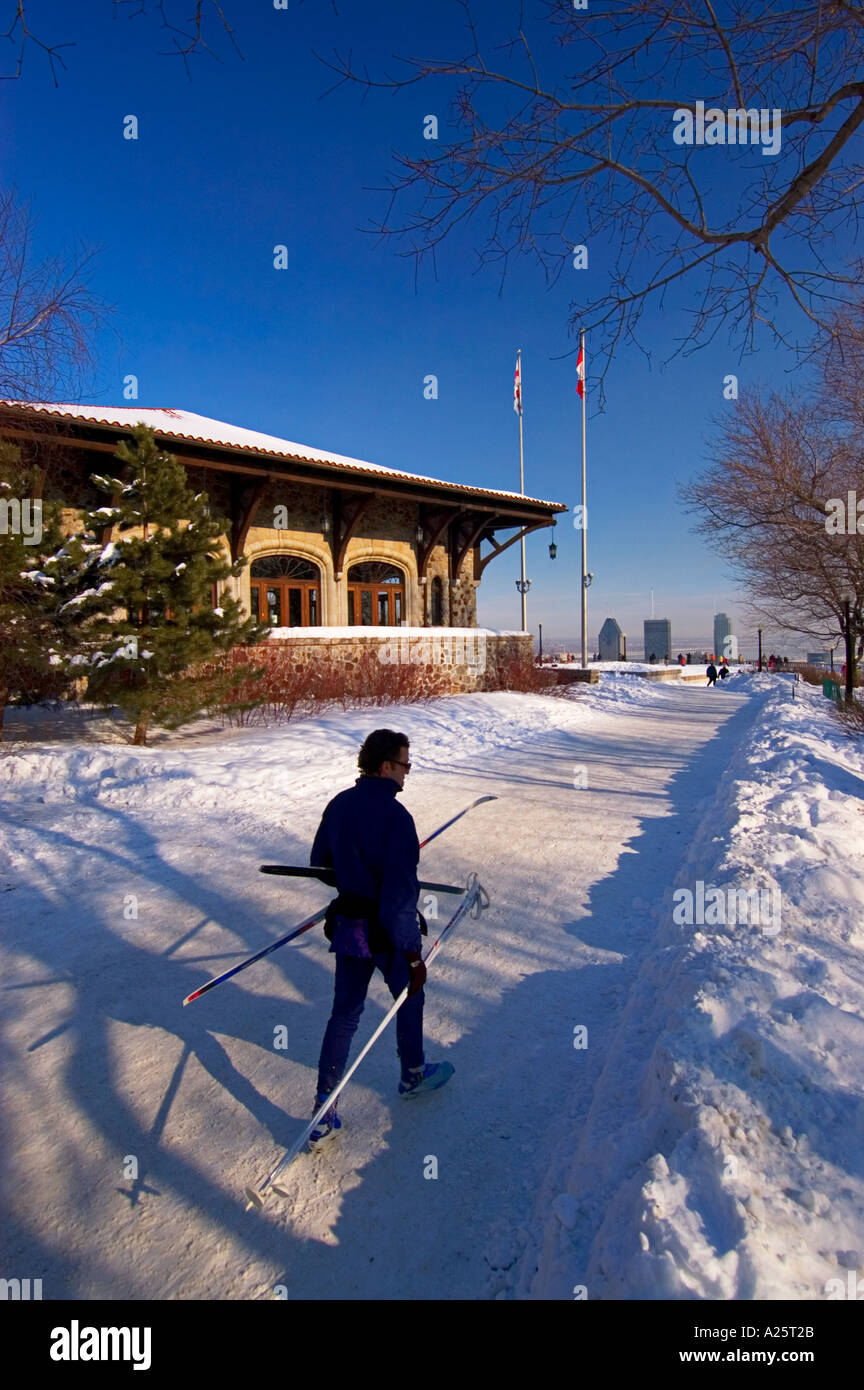 Mount royal park montreal winter hi-res stock photography and images ...