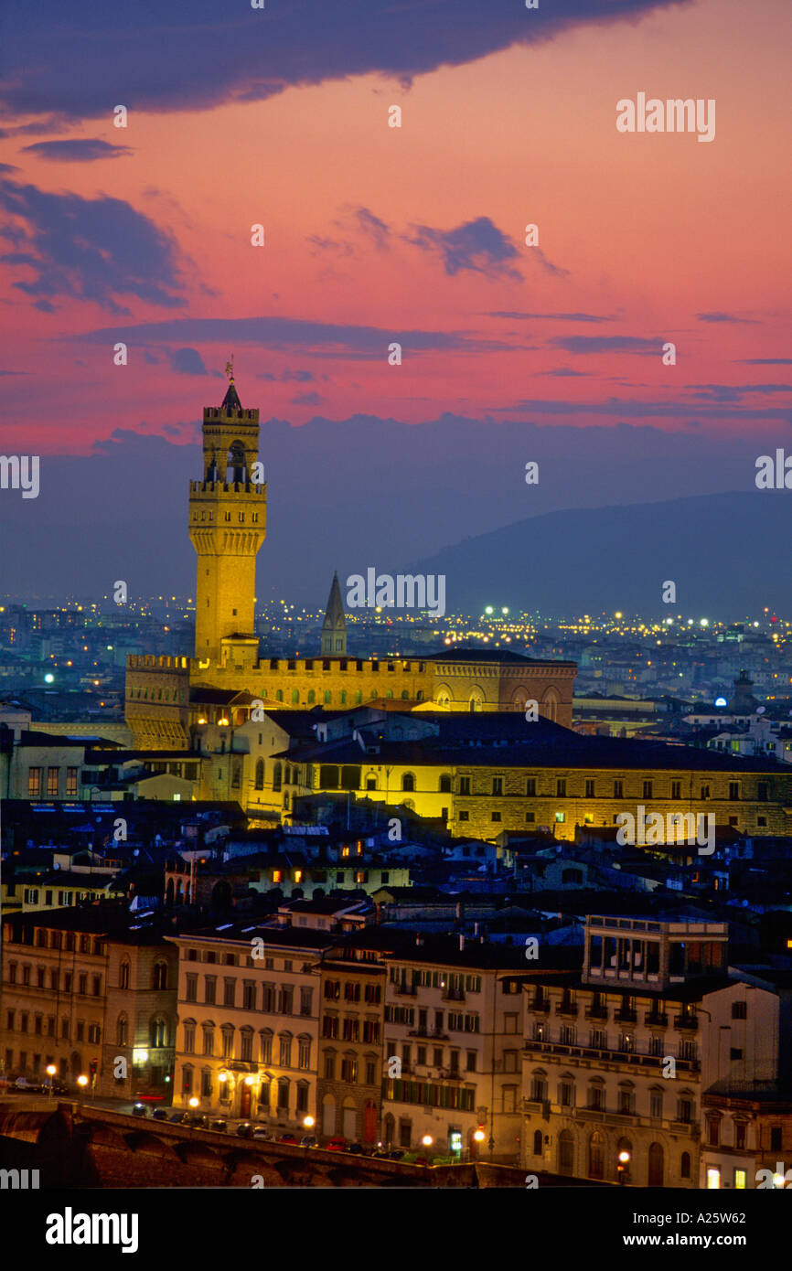 Italy Florence skyline Stock Photo - Alamy