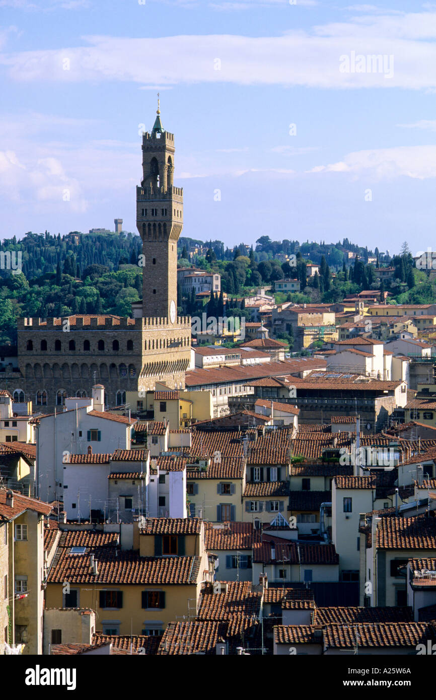 Italy Florence skyline Stock Photo - Alamy