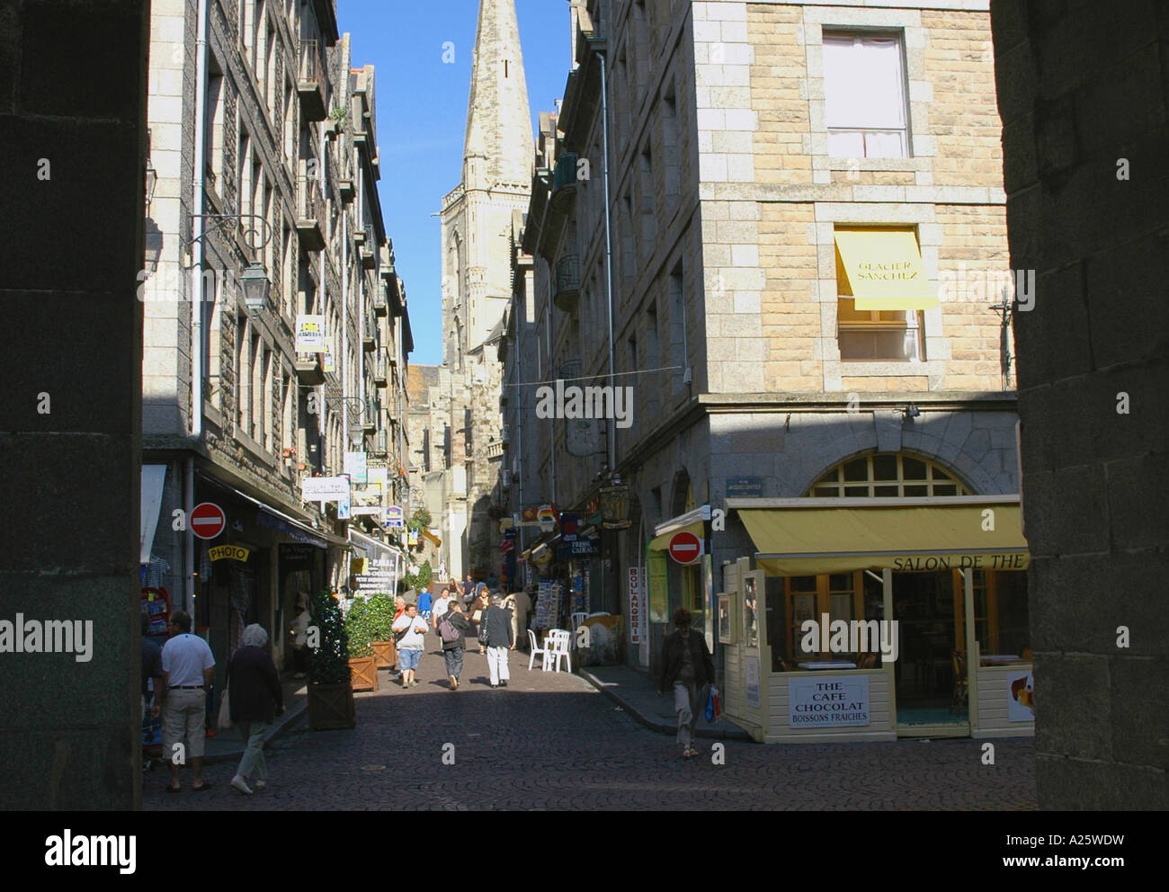Characteristic View of Saint Malo Sant Maloù San S Breton Brittany ...