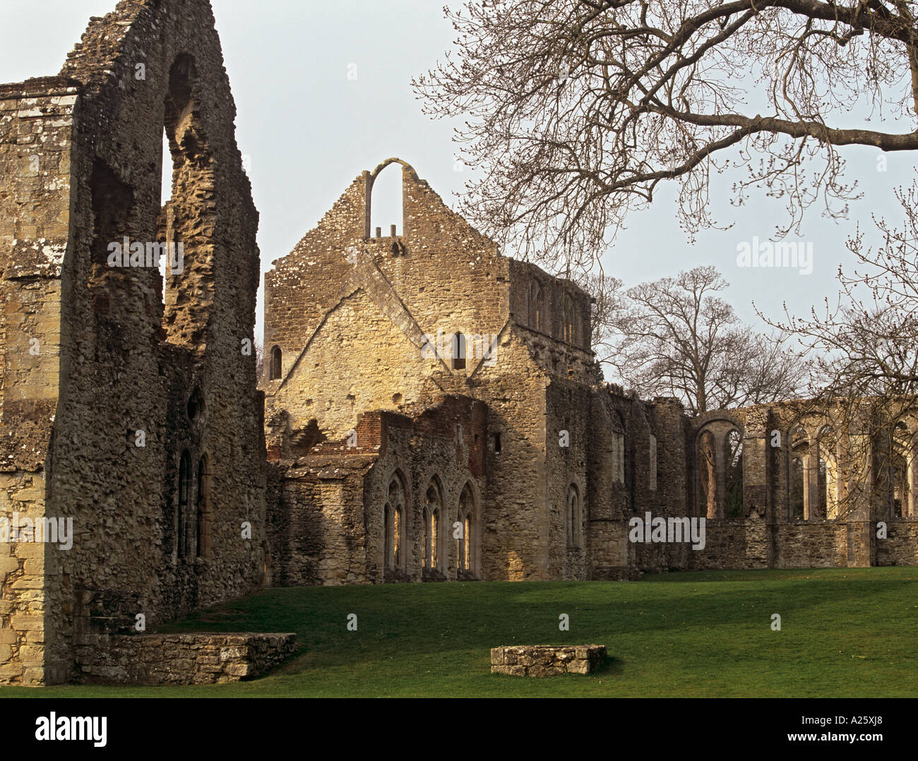 13th CENTURY NETLEY ABBEY RUINS Infirmary Chapter House and Presbytery ...