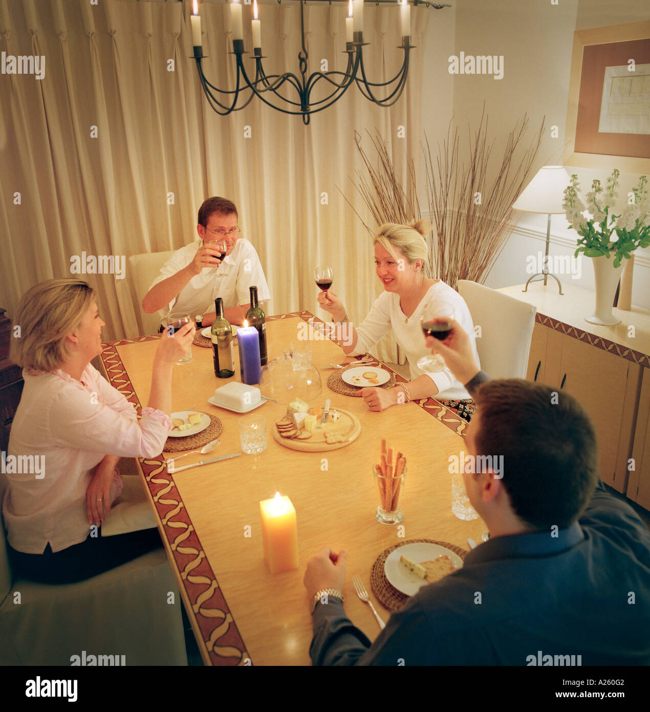 Affluent couple in modern house hi-res stock photography and images - Alamy