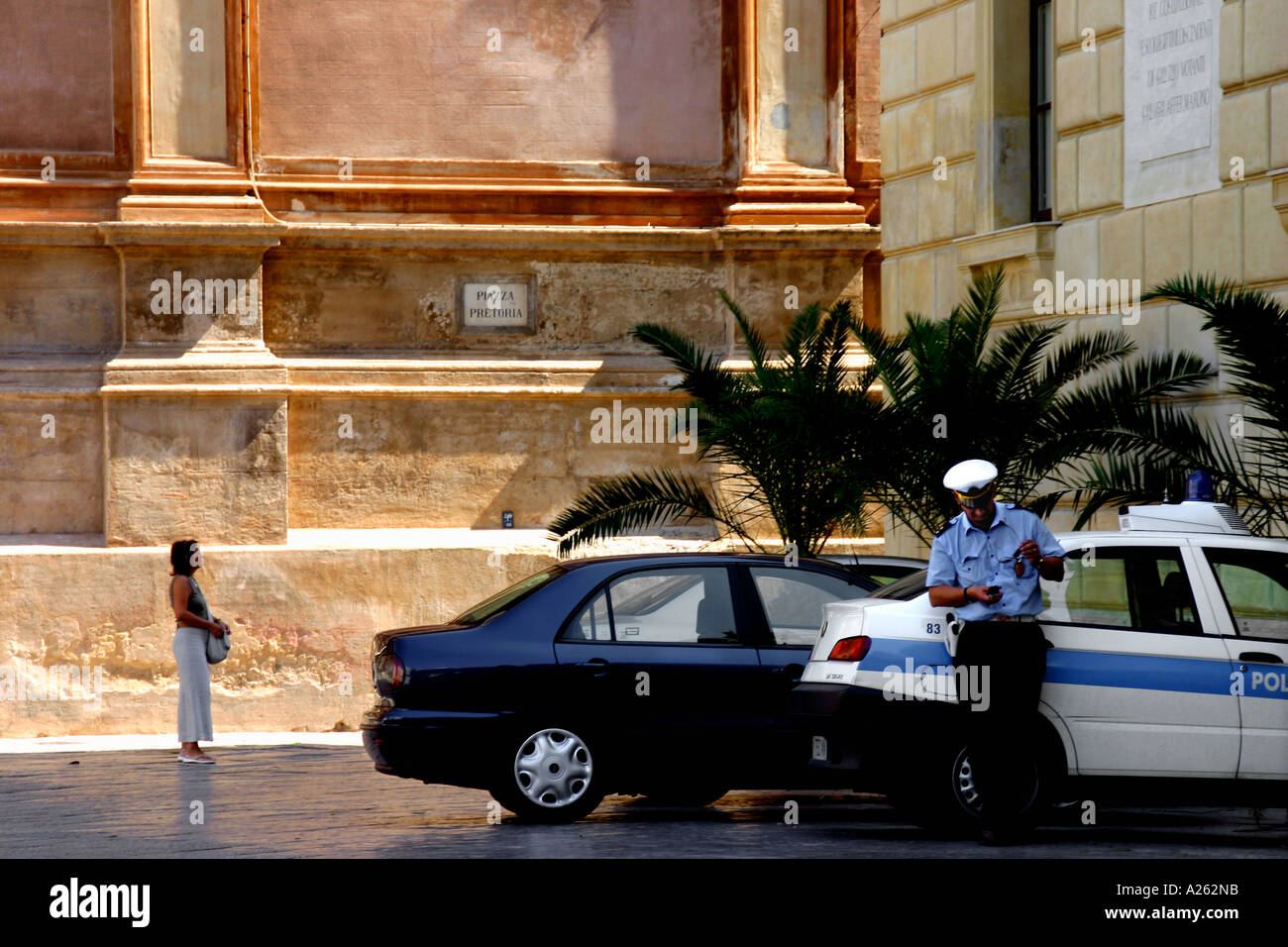 Police italy parking ticket hi-res stock photography and images - Alamy