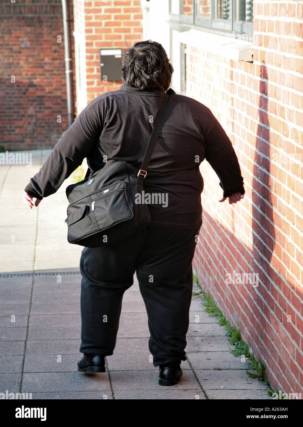 Over weight obese man hi-res stock photography and images - Alamy