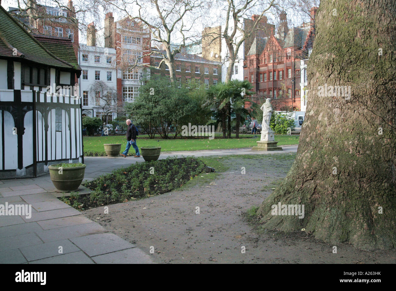 Soho Square, central london Stock Photo - Alamy