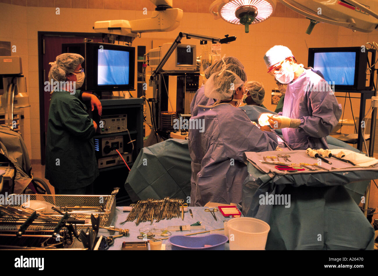 Laparoscopic operations hi-res stock photography and images - Alamy