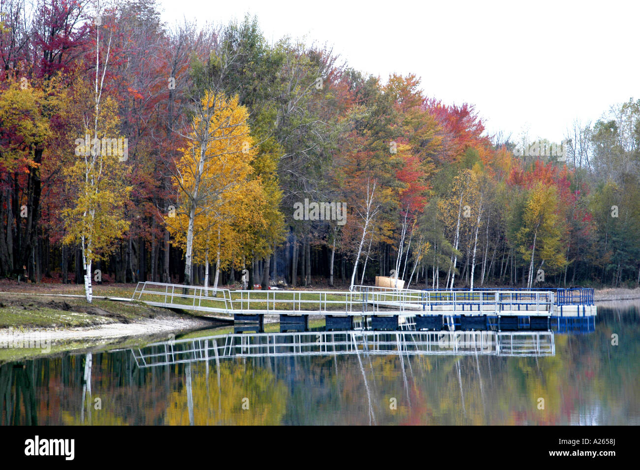 Fall colors in Southeast Michigan MI near Detroit Stock Photo - Alamy