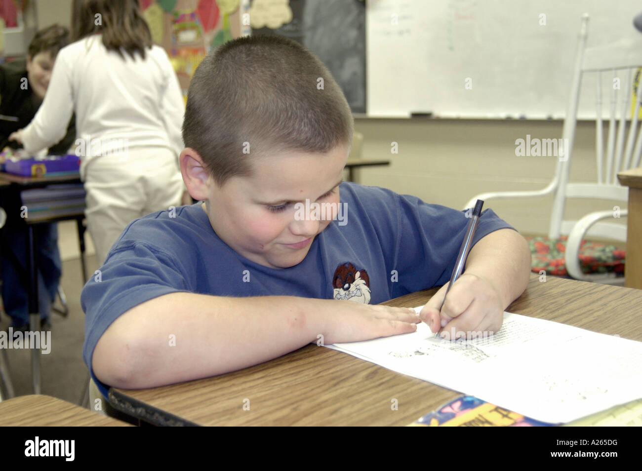 3rd grade math students hi-res stock photography and images - Alamy