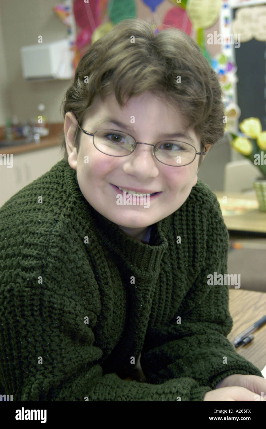 3rd grade elementary student Stock Photo - Alamy