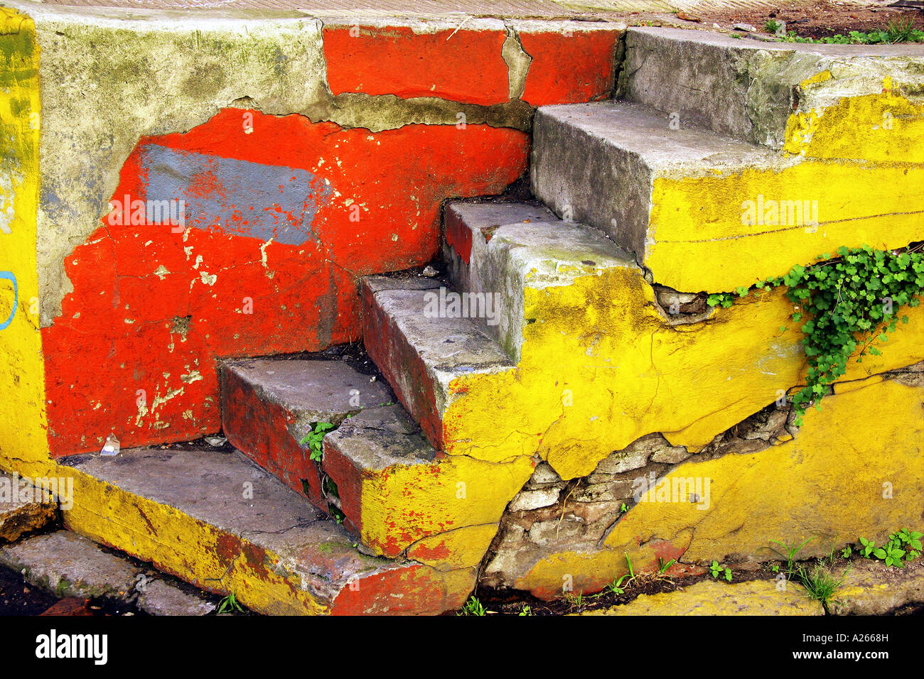 Colored steps hi-res stock photography and images - Alamy
