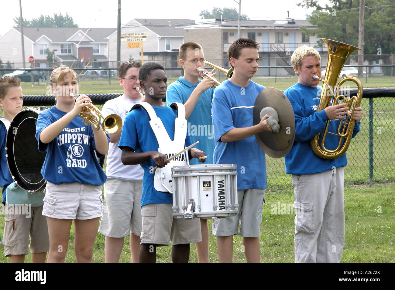 Middle school band hi-res stock photography and images - Alamy
