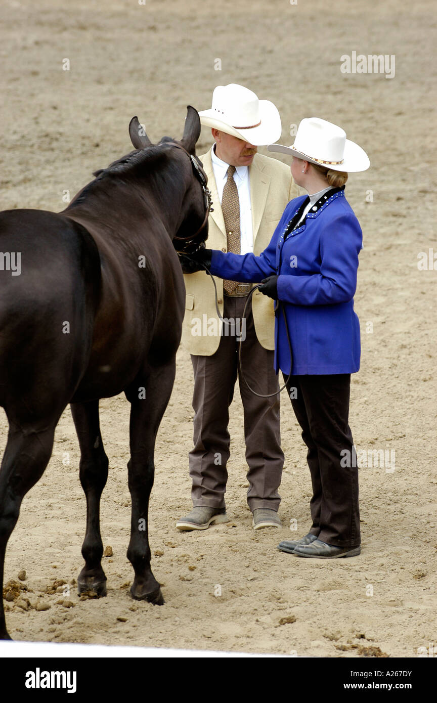 High school age students compete in equestrian events Stock Photo - Alamy