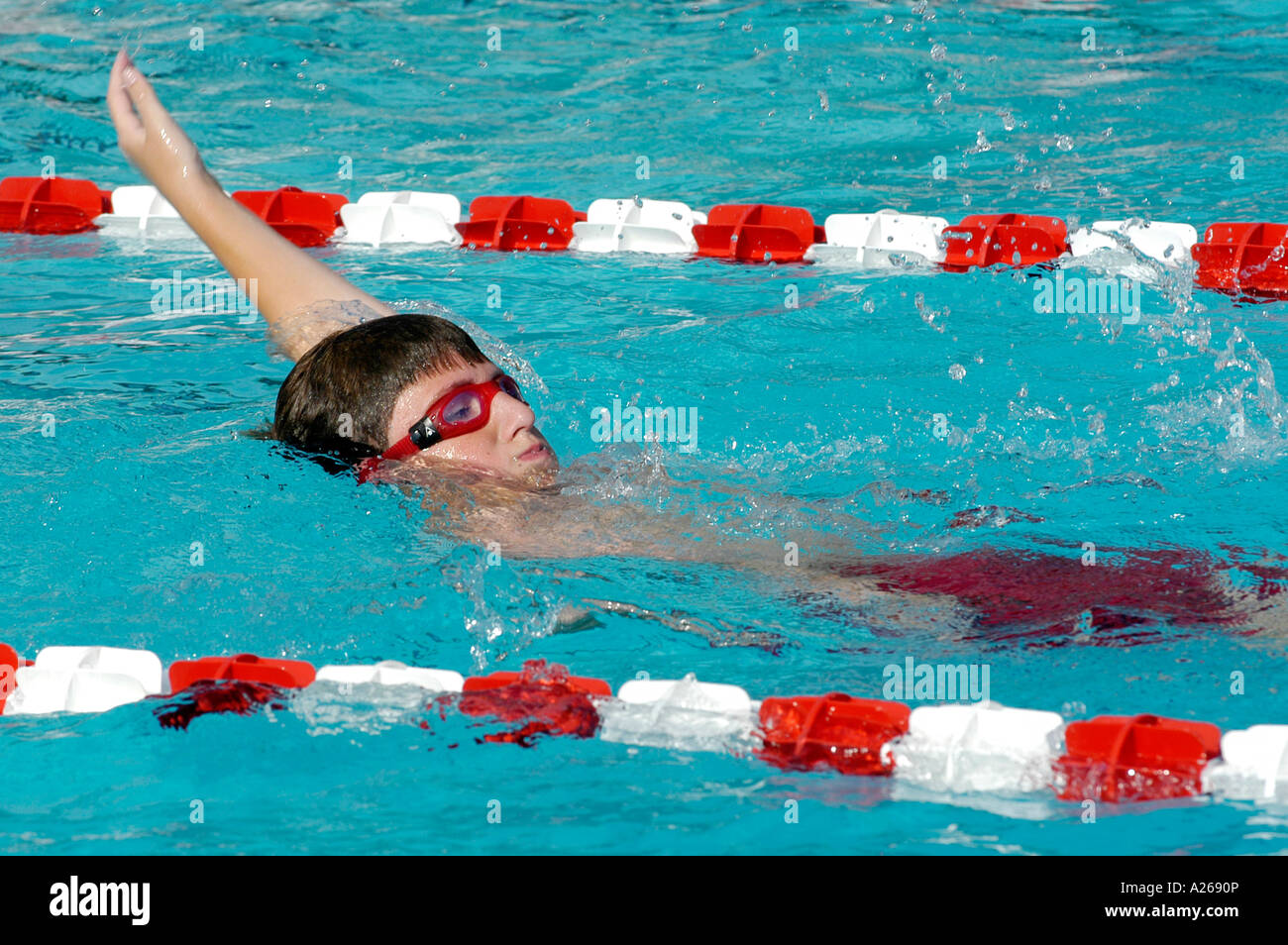 Back stroke race hi-res stock photography and images - Alamy
