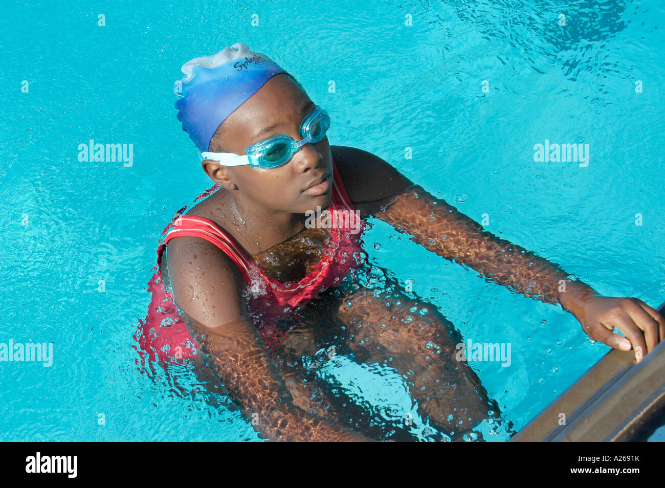 African american swim competition hi-res stock photography and images ...