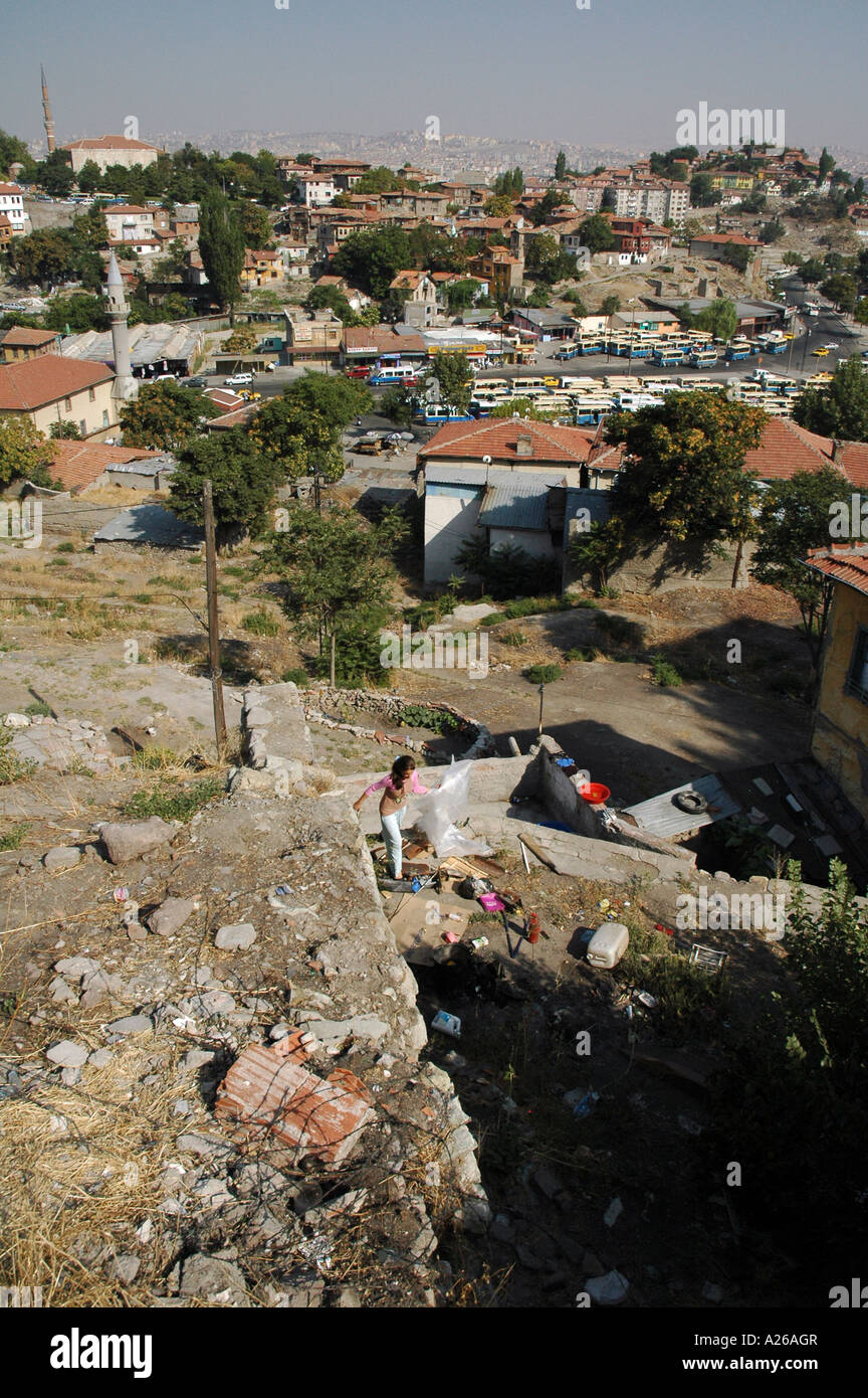 Poor suburb of Ankara, Turkey, Asia Stock Photo - Alamy