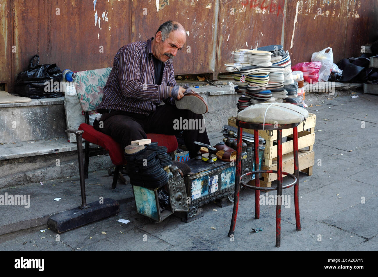 Poor shoemaker hi-res stock photography and images - Alamy