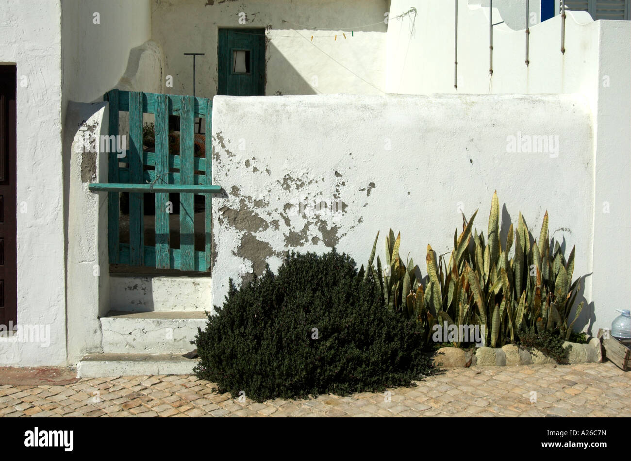 The back gate Stock Photo - Alamy