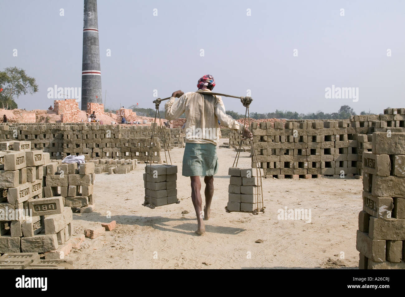Brick field in bangladesh hi-res stock photography and images - Alamy
