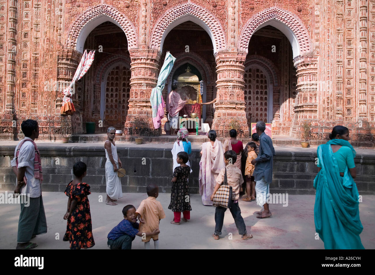 Bengali temple architecture hi-res stock photography and images - Alamy