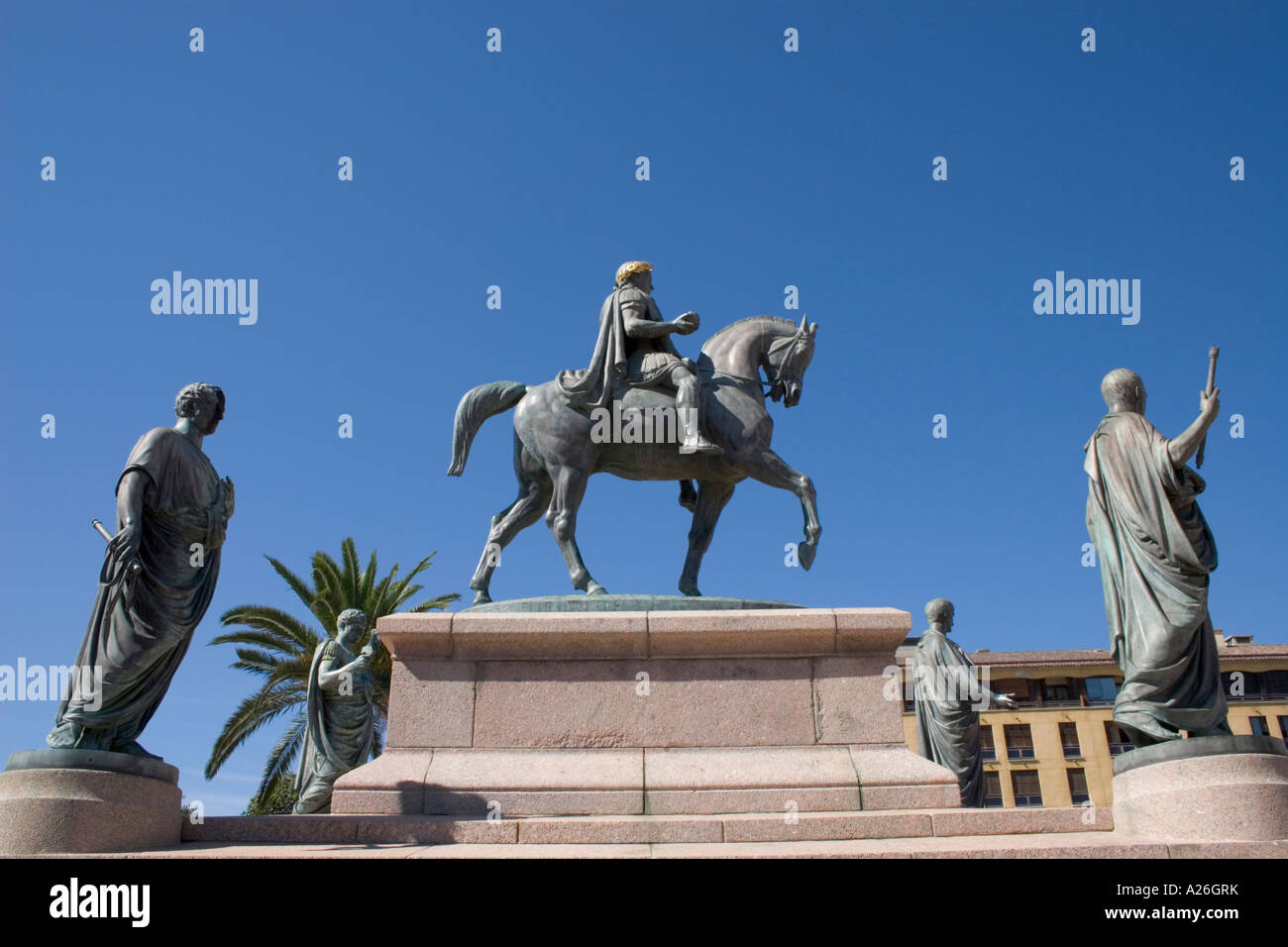 Statue Napoleon Bonaparte On Horse High Resolution Stock Photography ...
